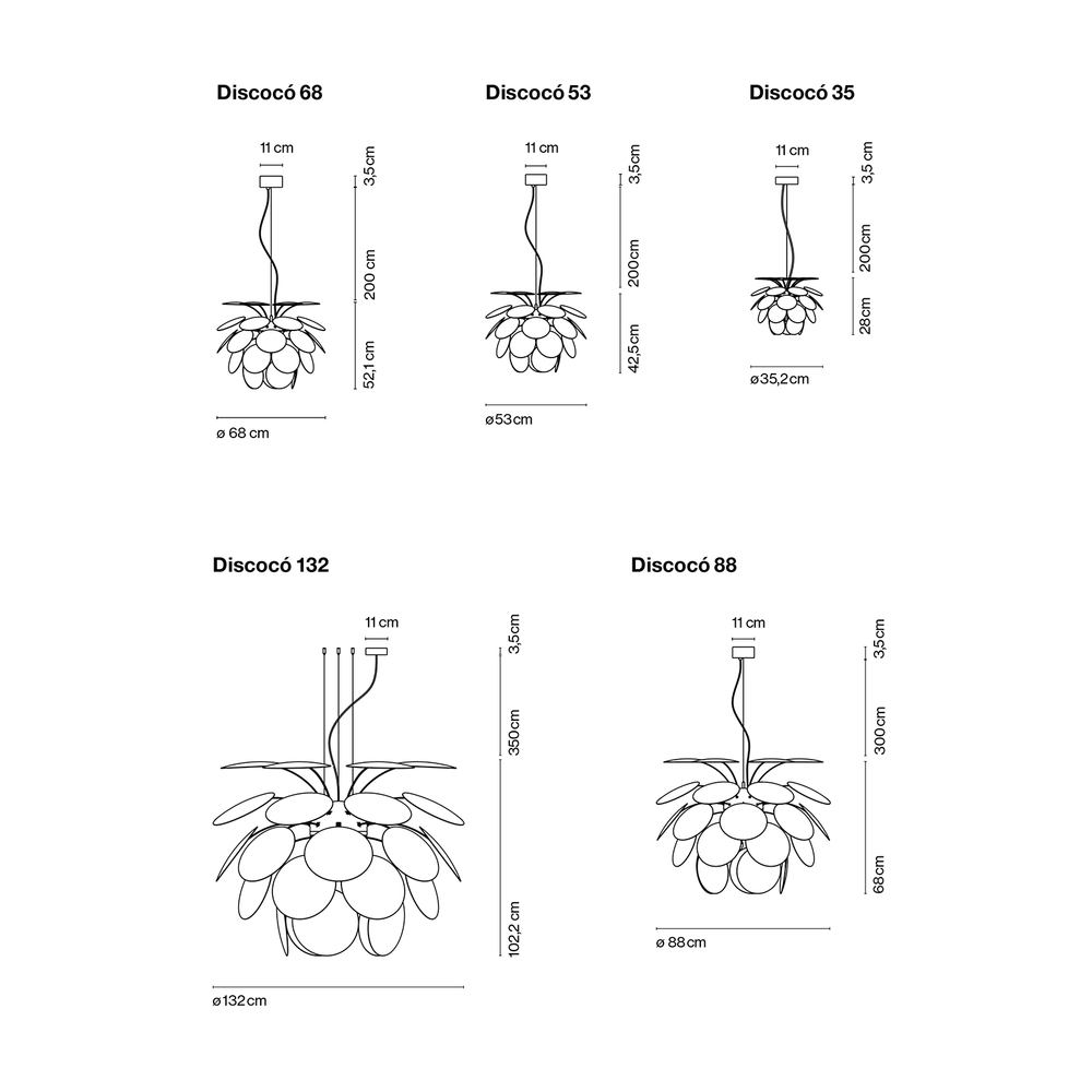 圓葉系列 吊燈 Marset Discoco Suspension Lamp